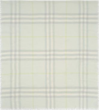 Burberry &Eacute;charpe large en laine Check
