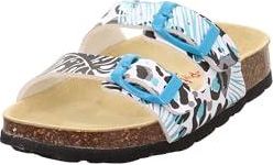 Superfit Fussbettpantoffel Mule, Blanc Multicolore 1120, 40 EU