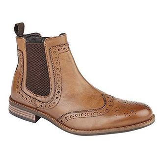 Roamers Roamer, Bottes pour Homme - Marron - peau, 42.5