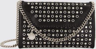 Stella McCartney Falabella Eco Alter Mat Mini-Umh&auml;ngetasche mit Nieten