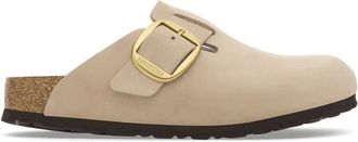 Birkenstock Femme, Chaussures, Beige, Taille: 38 EU Boston Big Buckle