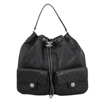 Chanel Pre-owned Matelasse Backpack - Femme - Pre-owned - Noir - Taille: ONE Size