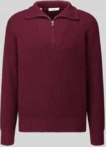 Selected Relaxed Fit Troyer aus reiner Baumwolle Modell DRY