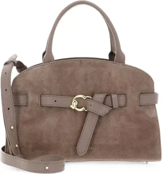Coccinelle Femme, Sacs, Beige, Taille: ONE Size Sabine Suede Large