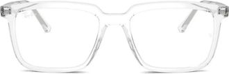 Ray-Ban unisex, Accessoires, Gris, Taille: 52 MM Alain Optical Frame
