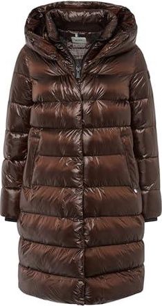 Brax Style.Montreal Glossy Puffer Manteau, 52 Chocolat fonc&eacute;, 42 Femmes