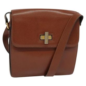 Celine Pre-owned Cuir sacs-celine - Femme - Pre-owned - Brun - Taille: ONE Size