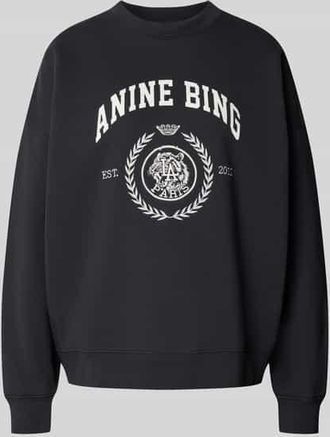 Anine Bing Oversized Fit Sweatshirt mit Logo-Print