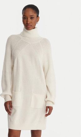 Liu Jo Strickkleid MF5063 MS009 &Eacute;cru Regular Fit