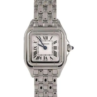 Cartier Pre-owned Panthere Stainless Steel Quartz - Femme - Pre-owned - Gris - Taille: ONE Size