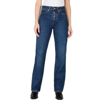 Pepe Jeans London Damen Straight Hw Deep Ocean Jeans, Blau (Denim), 27 W/30 L