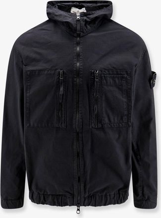 Stone Island Hooded organic cotton jacket - STONE ISLAND - gender_Man