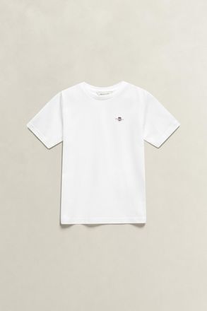 GANT Kinder Shield T-Shirt (110/116) Wei&szlig;