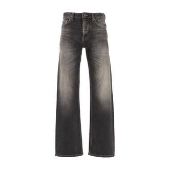 Emporio Armani Homme, Jeans, Gris, Taille: W31 Jean droit &agrave; cinq poches en denim