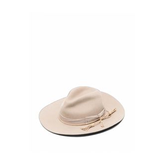 Golden Goose Fedora-Hut mit breiter Krempe und Quasten - - Accessories - Damen - Beige - M