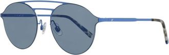 Web Eyewear unisex, Accessoires, Bleu, Taille: ONE Size Lunettes de soleil aviateur &agrave; monture m&eacute;tallique