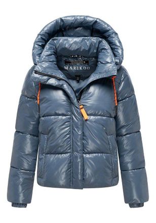 Marikoo Winterjacke Skyraa Leicht gl&auml;nzendes Obermaterial mit moderner Steppung