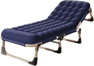 Generic Berceau de camping portable pliable - Chaise longue réglable 5 positions pour extérieur, plage, terrasse, pelouse, bronzage et bureau