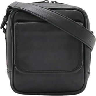 Louis Vuitton Pre-owned Monogram Deauville Sac bandouli&egrave;re en cuir - Femme - Pre-owned - Noir - Taille: ONE Size