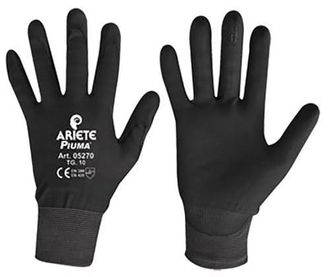 Goodyear Handschuhe aus Nylon mit schwarzer Handfl&auml;che, Gr&ouml;&szlig;e 8