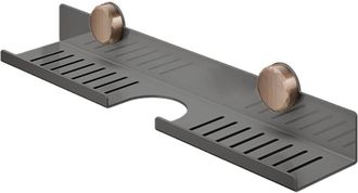 Generic Waschbeckenregal - Wandregale f&uuml;r Badezimmer | platzsparender, abnehmbarer Saugnapf, Karbonstahl-Organizer f&uuml;r Parf&uuml;m-Display, WC, W&auml;sche &uuml;ber Wasserh