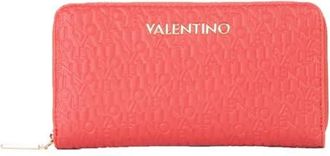 Valentino Porte-Monnaie Falak Re Zip Around Wallet Rosso Scuro Bordeaux