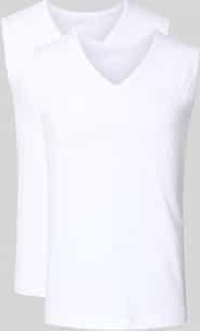 Schiesser Tanktop mit V-Ausschnitt im 2er-Pack