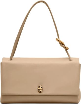 Marc Jacobs sac porté épaule The Large Double - Tons neutres