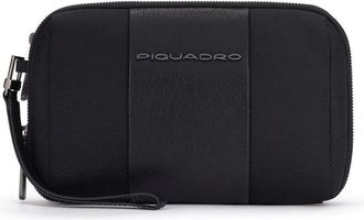 Piquadro Homme, Sacs, Noir, Taille: ONE Size Sacoche à main en tissu