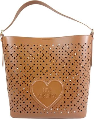 Love Moschino Femme, Sacs, Brun, Taille: ONE Size Traforato Sacca