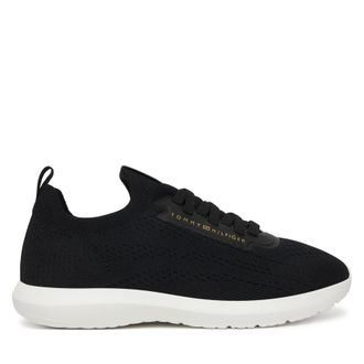 Tommy Hilfiger Sneakers Tommy Hilfiger Th Knit Extralight Runner FW0FW09112 Schwarz