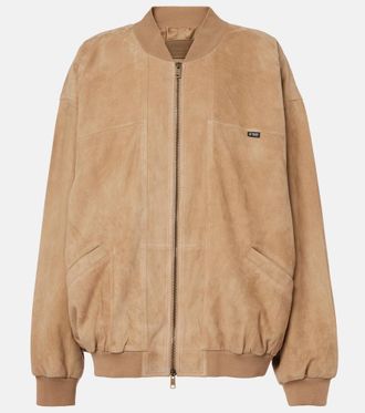 Prada Blouson aus Veloursleder