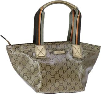 Gucci Pre-owned Toile sacs-main - Femme - Pre-owned - Gris - Taille: ONE Size
