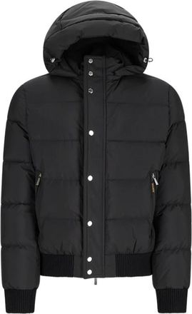 Moorer Homme, Vestes, Noir, Taille: L Veste Bomber Élégante