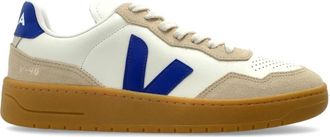 Veja Femme, Chaussures, Beige, Taille: 38 EU V-90 O.t. Leather Baskets