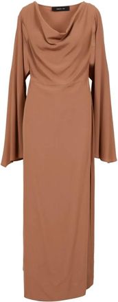 Federica Tosi Femme, Robes, Brun, Taille: 36 FR Gowns