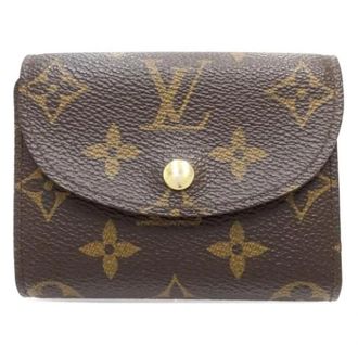 Louis Vuitton Pre-owned Canvas portemonnaies - - Pre-owned - Damen - Braun - ONE SIZE