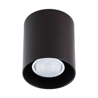 Arcchio Deckenlampe Carson (Modern) in Schwarz aus Aluminium (1 flammig, GU10) - Deckenleuchte Lampe Flurleuchte