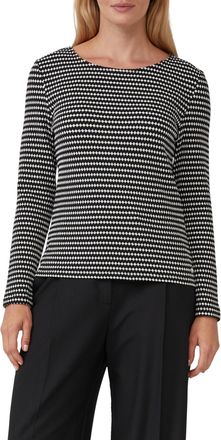 s.Oliver Bicolor-Shirt mit Strukturmuster