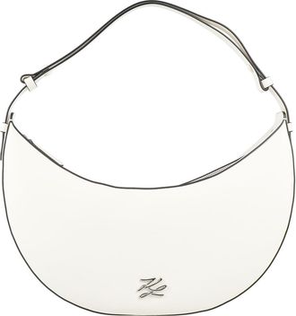 Karl Lagerfeld K/AUTOGRAPH OVERSIZED MOON BAG