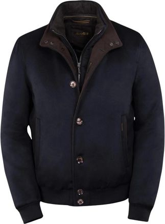 Moorer Janos CS2 Bomberjacke - - Jackets - Herren - Blau - M