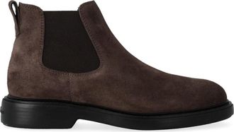 Hogan H704 Chelsea Boot - Homme - Chaussures - Brun - Taille: 44 EU