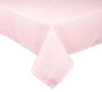 Excelsa Pastel Color Nappe Rectangulaire, Violet, 140 x 240 cm, Coton, Polyester (Rose, Cm. 140 x 180)