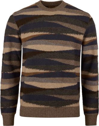 Stenströms Homme, Pulls, Multicolore, Taille: 3XL Tricot à col rond