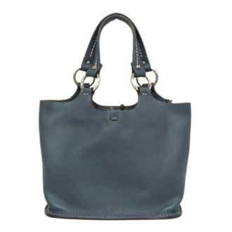Bally Sac Seau Pre-owned - Femme - Pre-owned - Bleu - Taille: ONE Size
