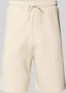 HUGO BOSS Regular Fit Sweatshorts mit elastischem Bund Modell Headlo