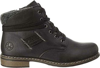 Rieker Schn&uuml;rstiefelette - - Shoes - Damen - Schwarzk - 38 EU