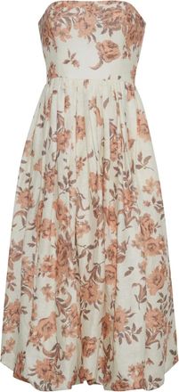 Cara Cara robe-bustier Anisha &agrave; coupe mi-longue - Tons neutres