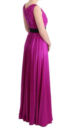 Dolce & Gabbana Silk Stretch Shift Dress - Pink