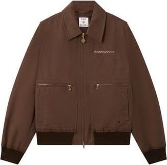 Casablanca Blousons&eacute;rigraphi&eacute; en coton